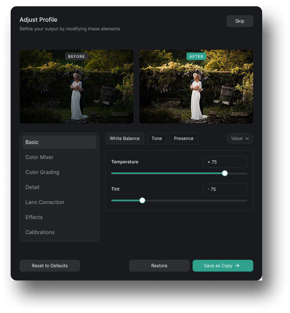 AI Photo Editing Software | FilterPixel Edits - Learn Your Style, Edit in Seconds